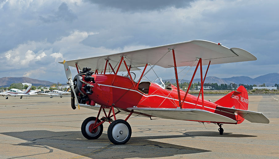 First Flight in retro planes